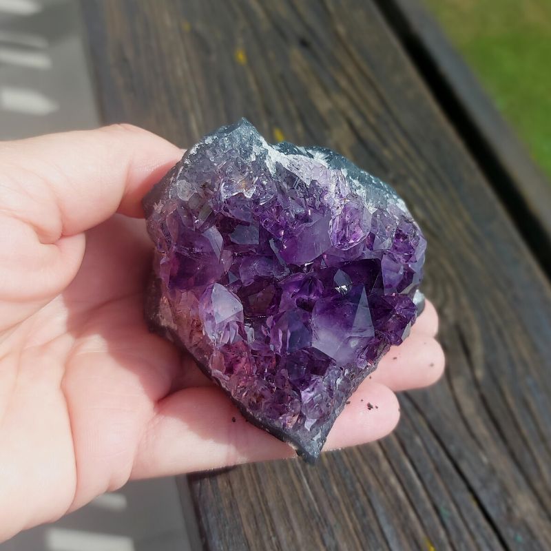Heilstein Amethyst Druse
