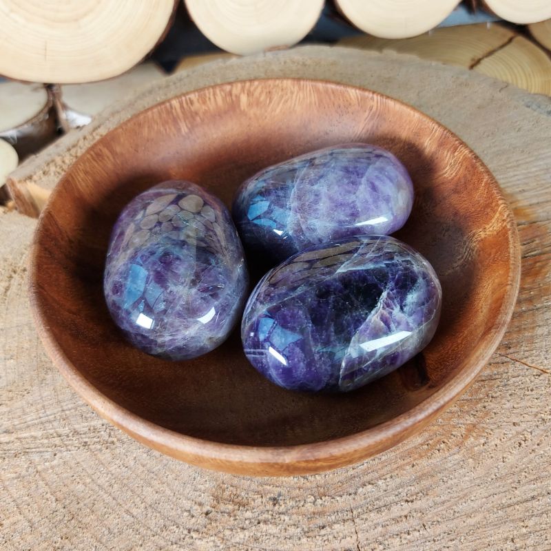 Heilstein Amethyst Chevron Handstein