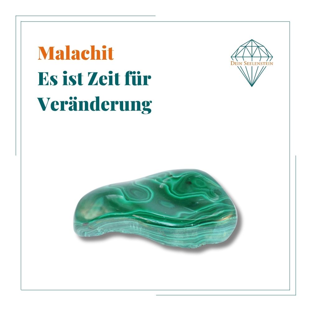 Heilstein Malachit Freiform
