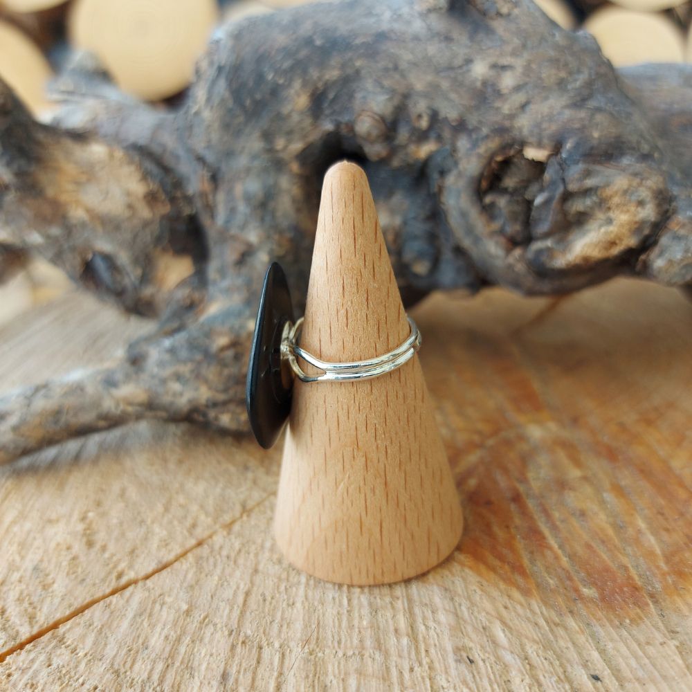 Schungit Ring