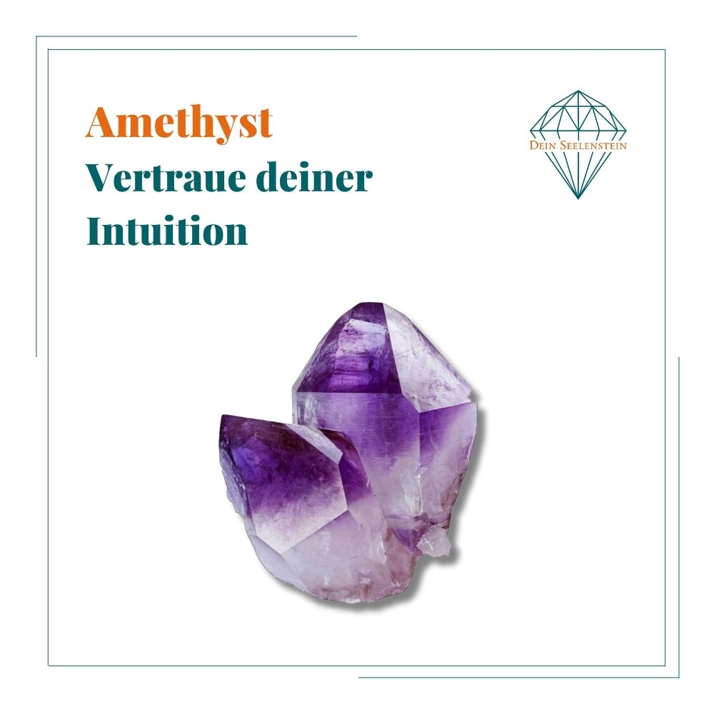 Heilstein Amethyst Handstein