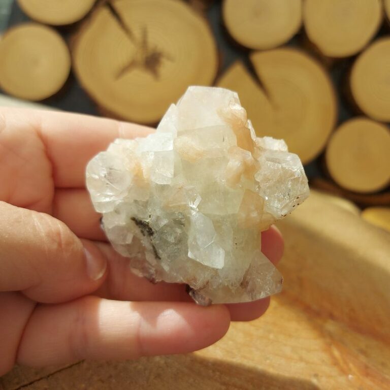 Apophyllit Stilbit Cluster | Heilstein