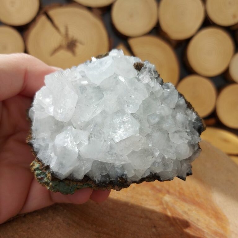 Heilstein Apophyllit Cluster