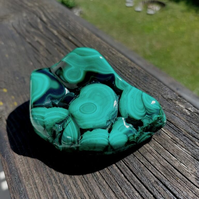 Heilstein Malachit Freiform