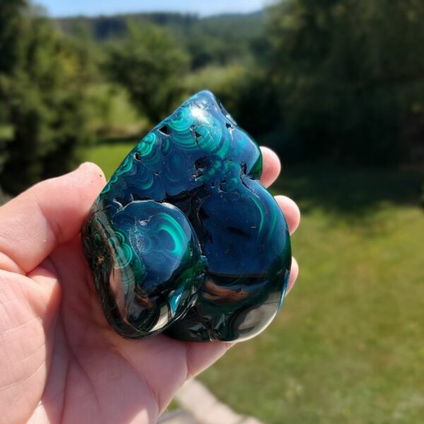 Heilstein Malachit Freiform