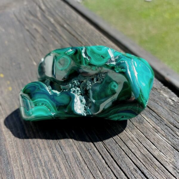 Heilstein Malachit Freiform
