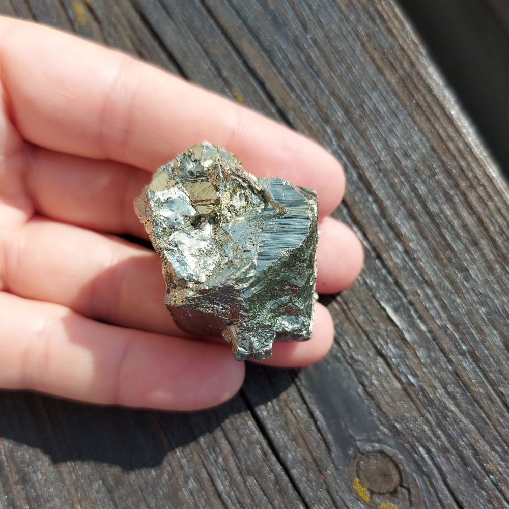 Heilstein Pyrit Rohstein